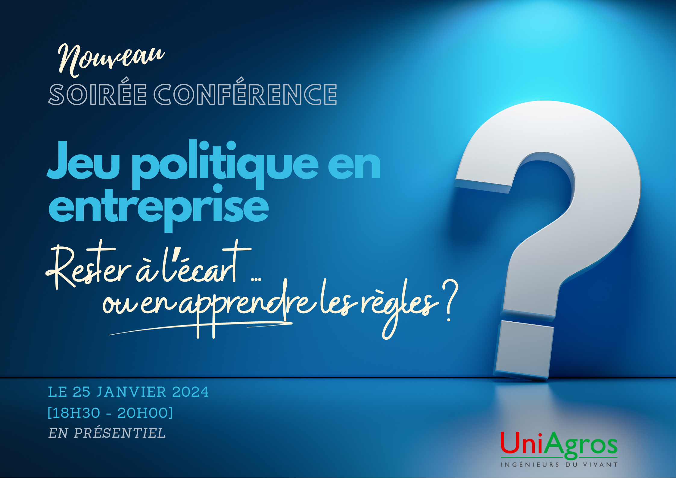 NOUVEAU Conférence - Jeu politique en entreprise : rester à l'écart ou ...